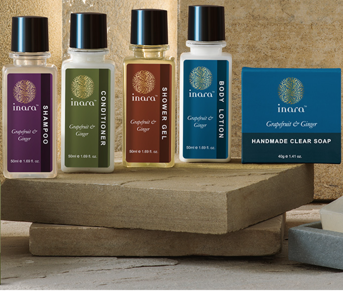 Luxurious & Natural Hotel Bath Amenities for the Caribbean | Inara